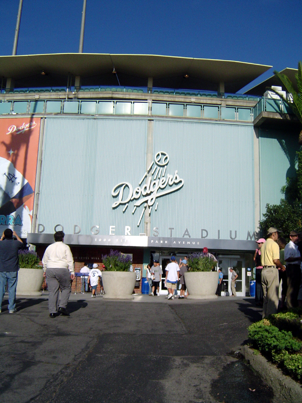 StadiumPage.com - Dodger Stadium Exterior